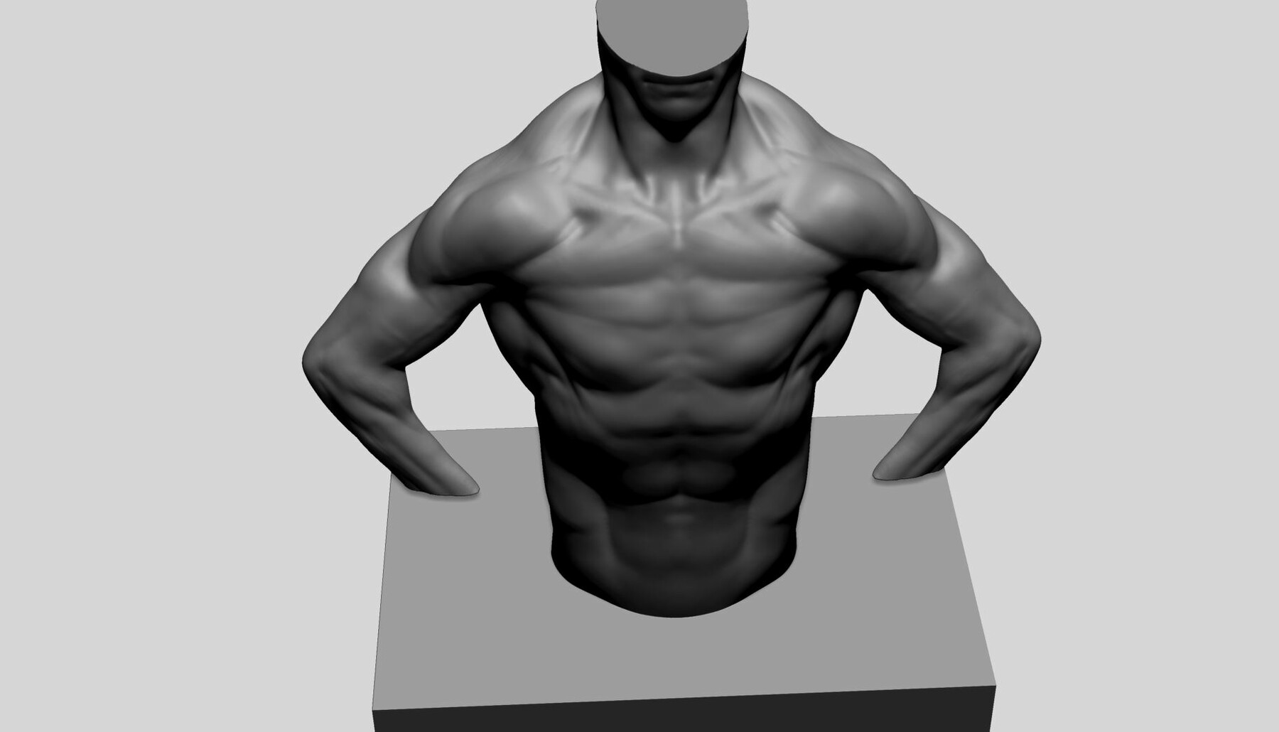 ArtStation - Male Torso 08 | Resources