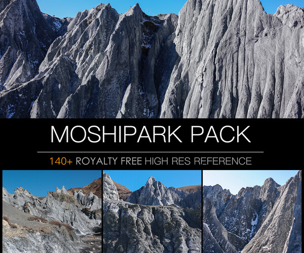 ArtStation - MOSHI PARK PACK | Resources