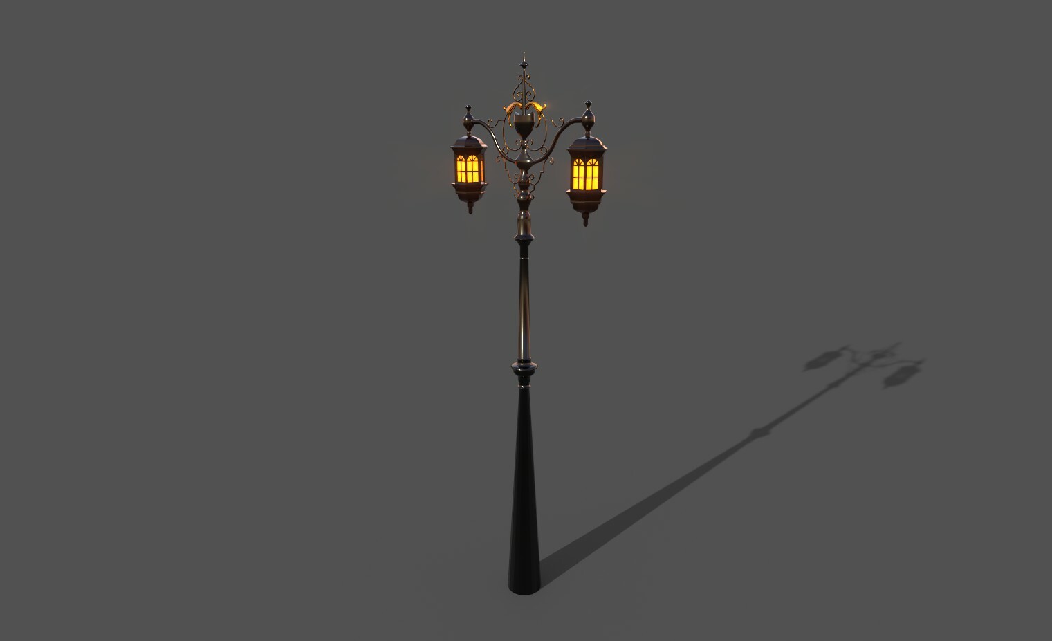 ArtStation - Street Lamp 01 | Game Assets