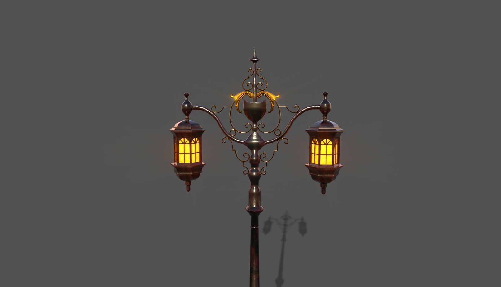 ArtStation - Street Lamp 01 | Game Assets