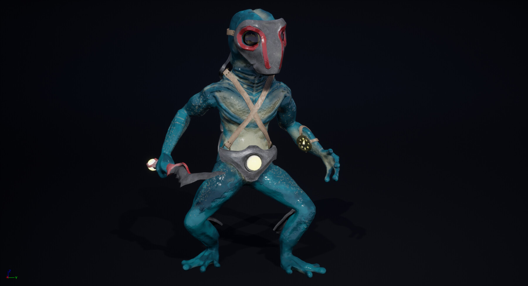 ArtStation - AlienToad | RIGGED | Game Ready | Game Assets