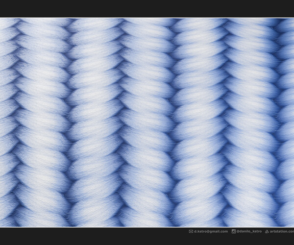 ArtStation - Procedural Texture of Wool Fabric | Resources