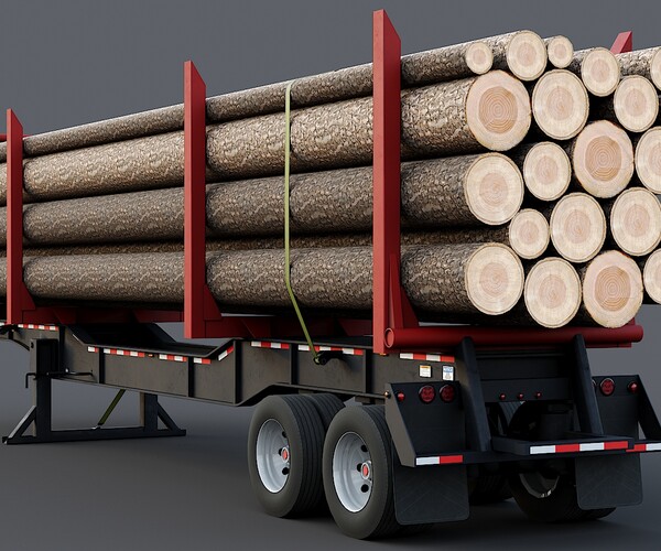 ArtStation - Timber Trailer | Resources