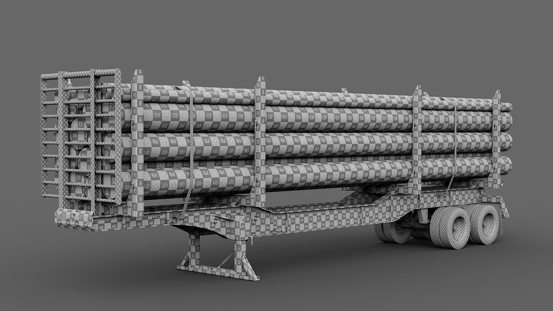 ArtStation - Timber Trailer | Resources