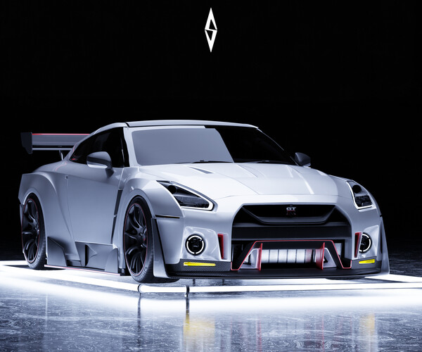 ArtStation - 2015 Nissan GTR "Velocity" | Game Assets