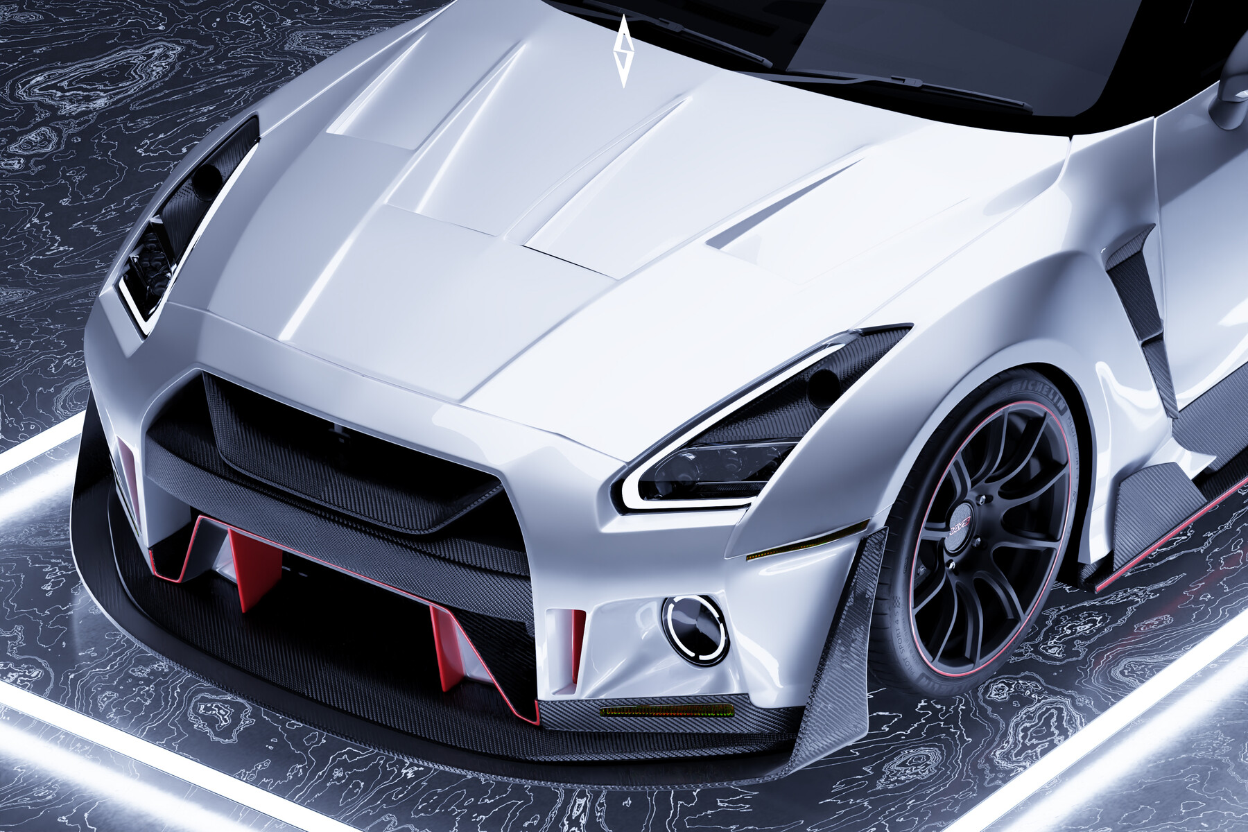 ArtStation - 2015 Nissan GTR "Velocity" | Game Assets
