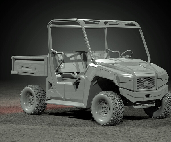 ArtStation - Utility Vehicle | Resources