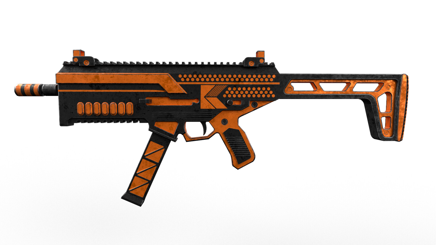 ArtStation - Machine Gun 03 | Game Assets