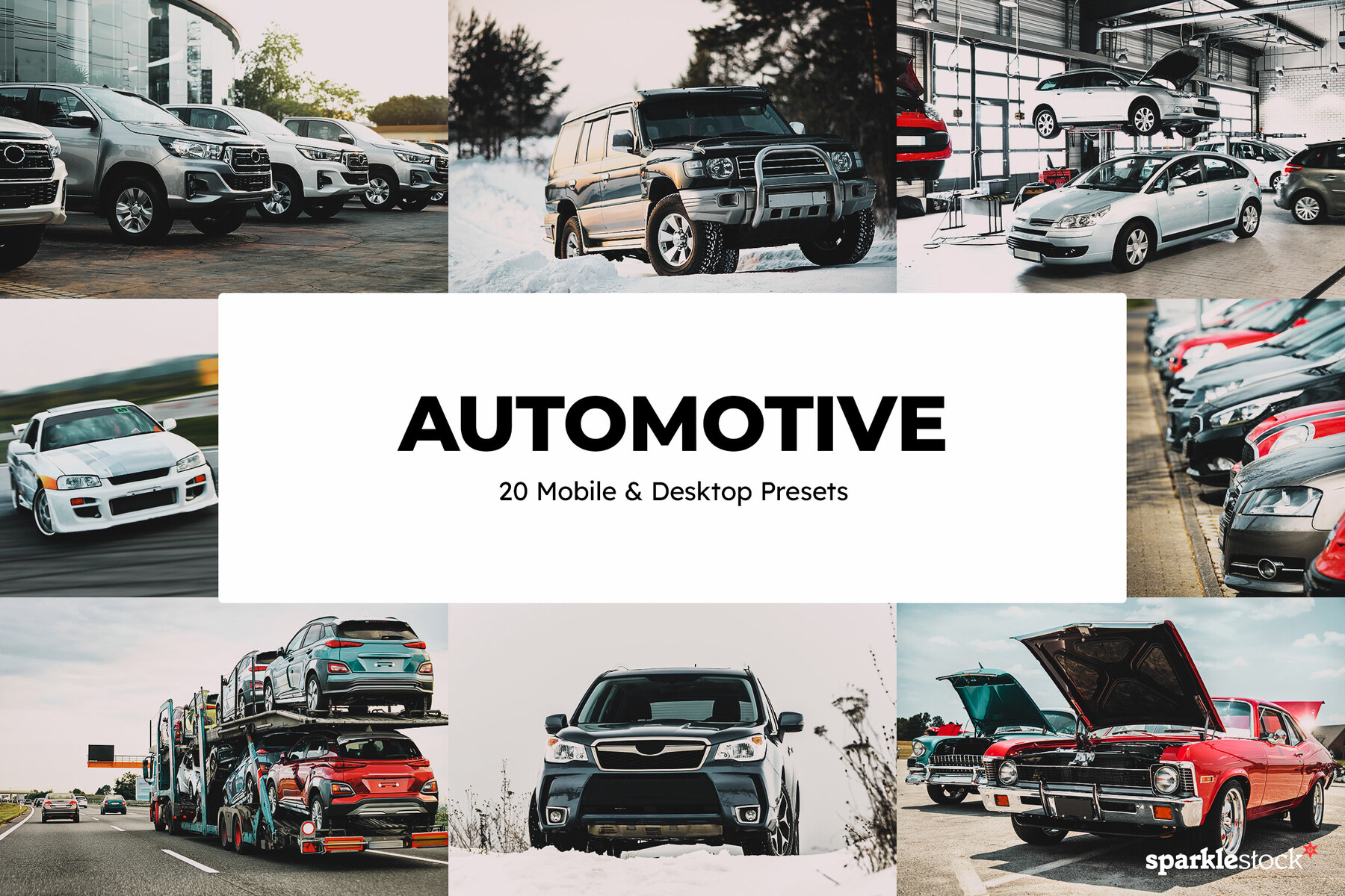 ArtStation - 20 Automotive LUTs & Lightroom Presets | Resources