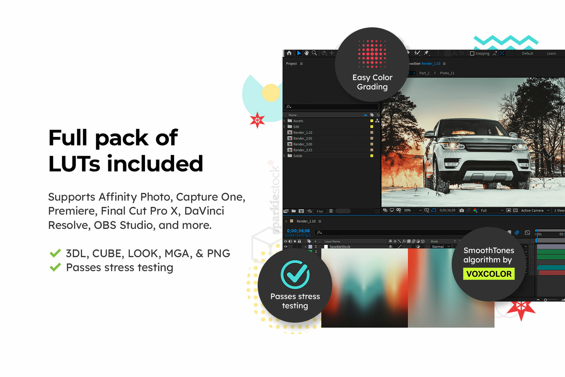 ArtStation - 20 Automotive LUTs & Lightroom Presets | Resources
