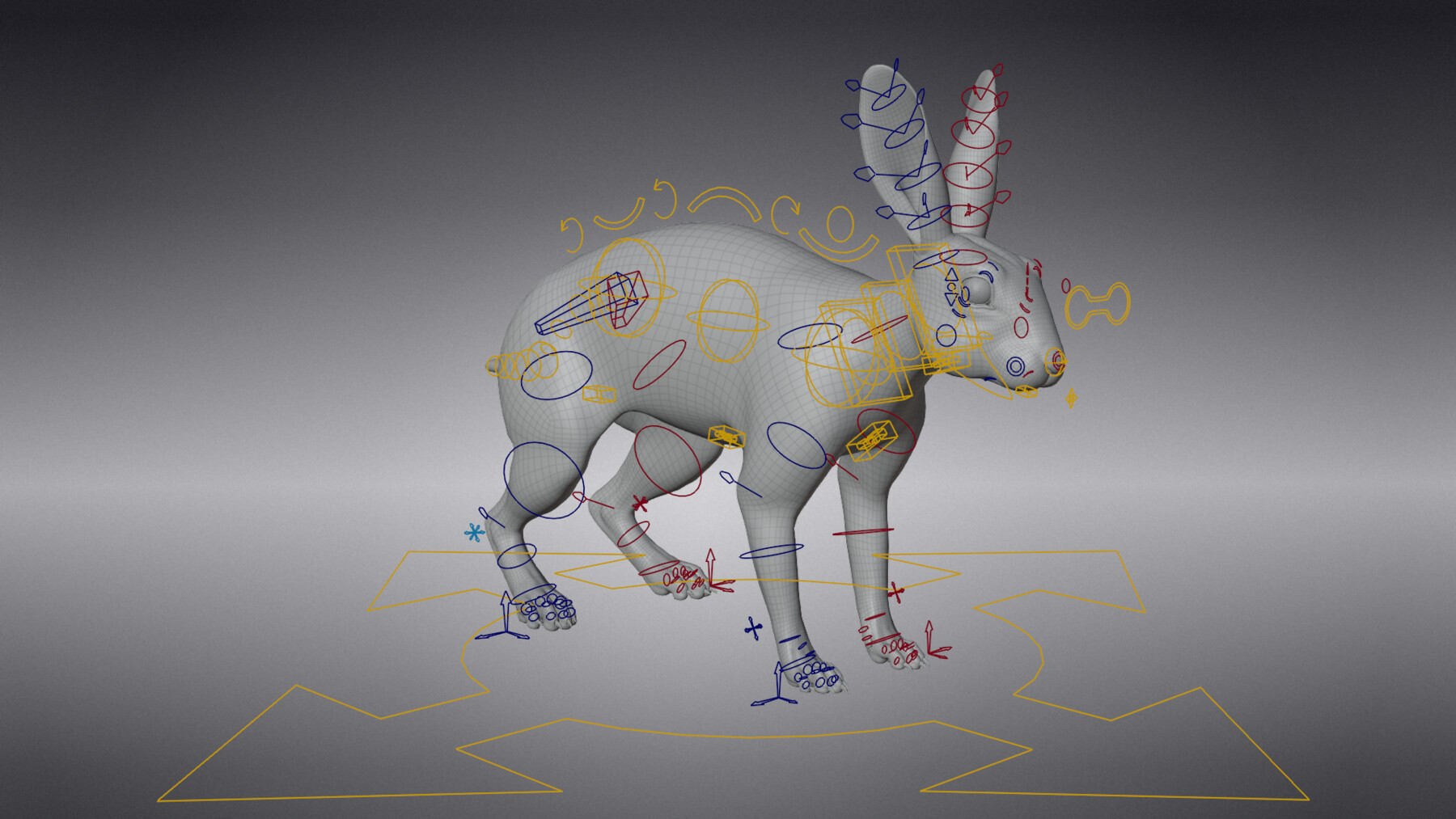 ArtStation - Japanese hare Animated | VFX Grace | Game Assets