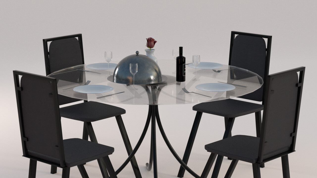 ArtStation - Table Set | Resources