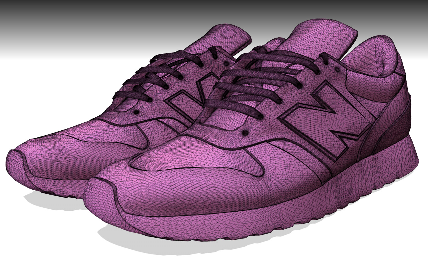 ArtStation - NEW BALANCE 777 SHOES low-poly PBR | Game Assets