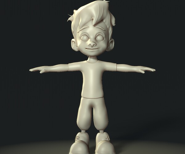 ArtStation - Boy model | Resources