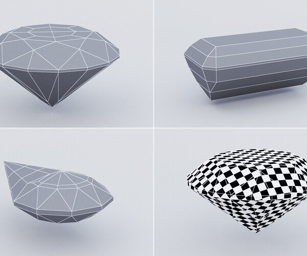 ArtStation - Ultimate Gem Cut Collection | Resources