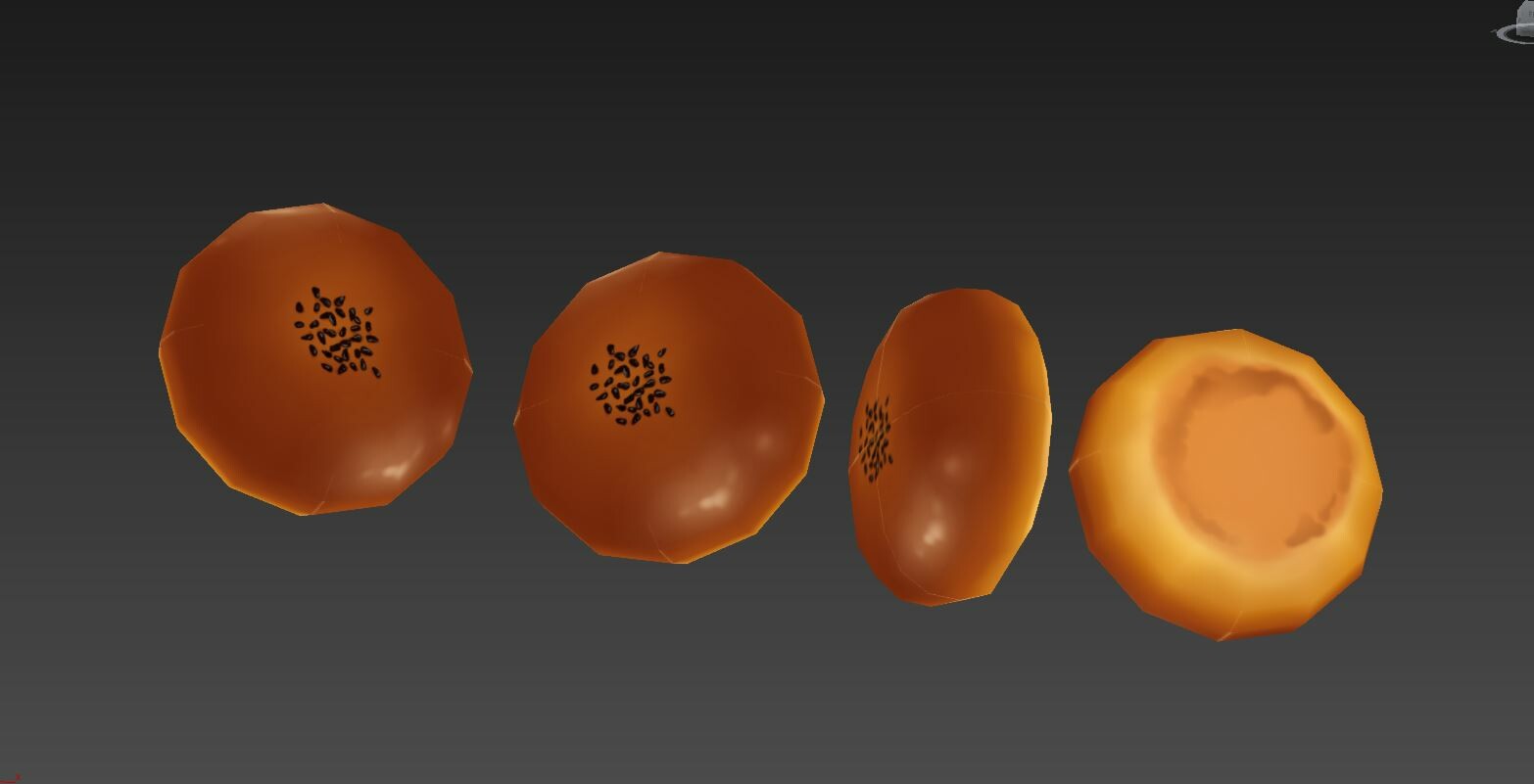ArtStation - bread 3ds modeling | Game Assets
