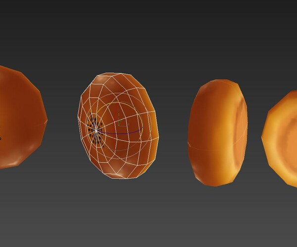 ArtStation - bread 3ds modeling | Game Assets