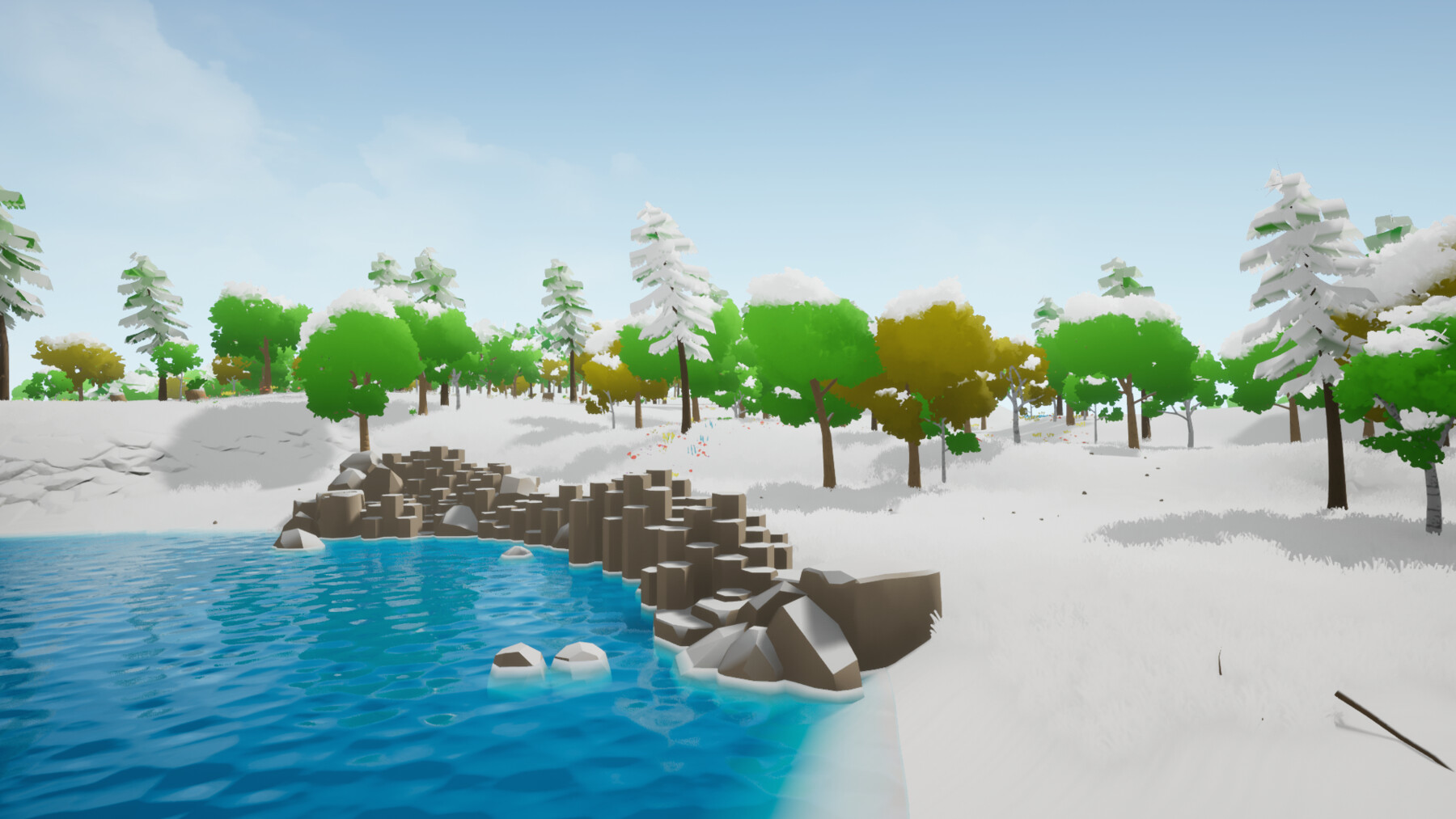 ArtStation - Stylized Painted Nature | Game Assets