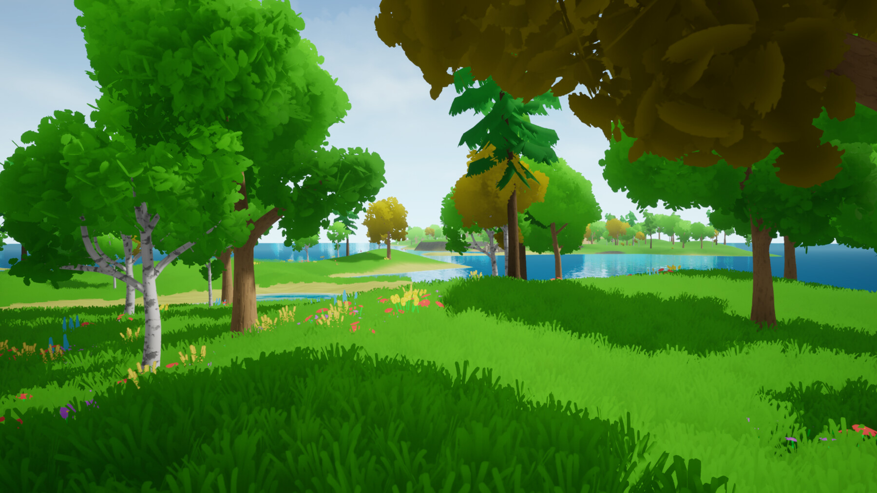 ArtStation - Stylized Painted Nature | Game Assets