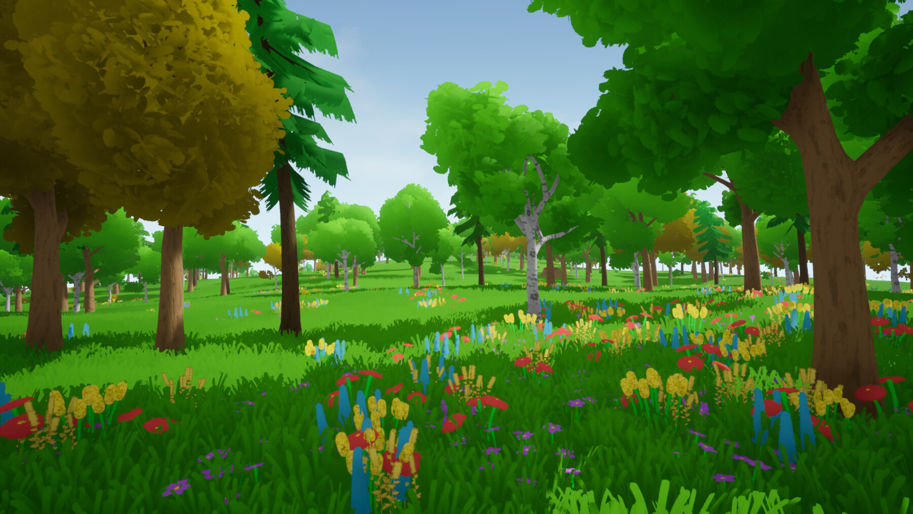 ArtStation - Stylized Painted Nature | Game Assets