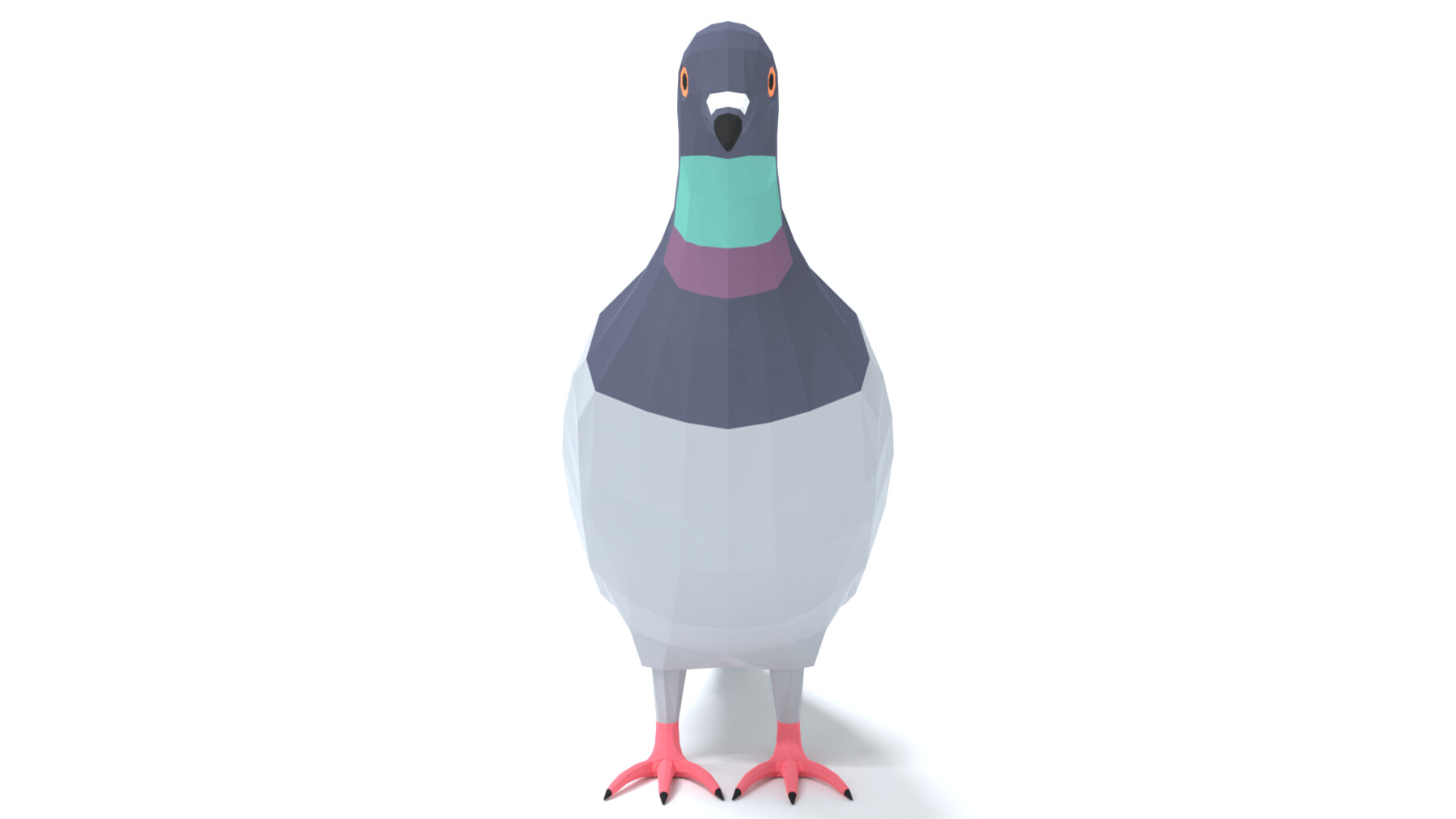 ArtStation - Low Poly Cartoon Pigeon | Game Assets
