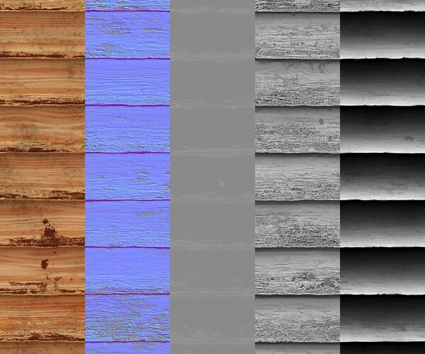 ArtStation - 255. Wood Planks#23 | Game Assets