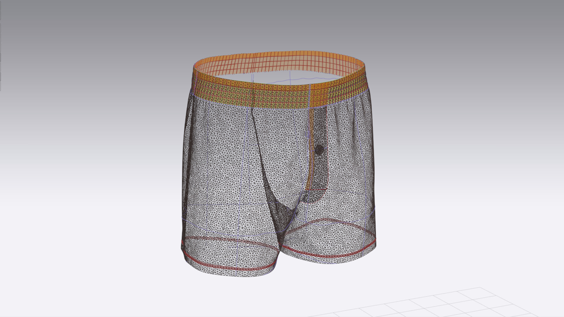 ArtStation - Knit Boxer Shorts, Marvelous Designer, +fbx, obj | Resources