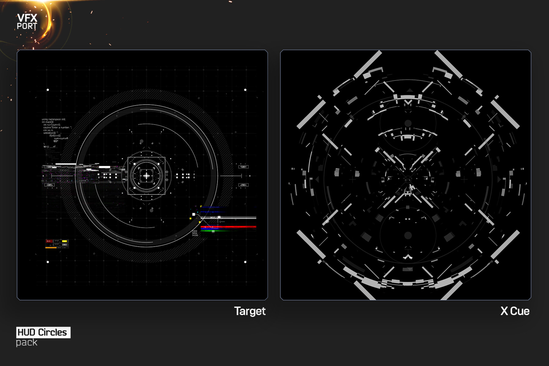 ArtStation - 20 HUD Circle Pack | Game Assets