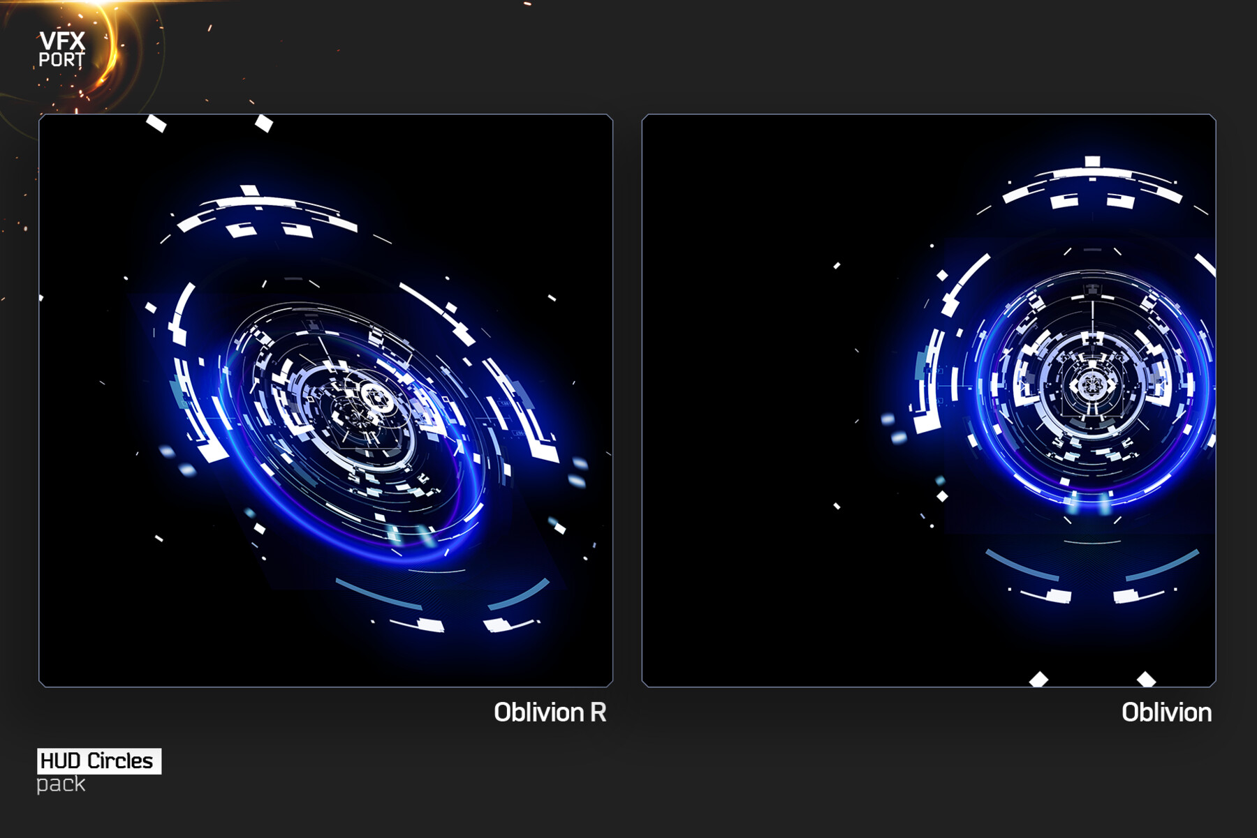 ArtStation - 20 HUD Circle Pack | Game Assets