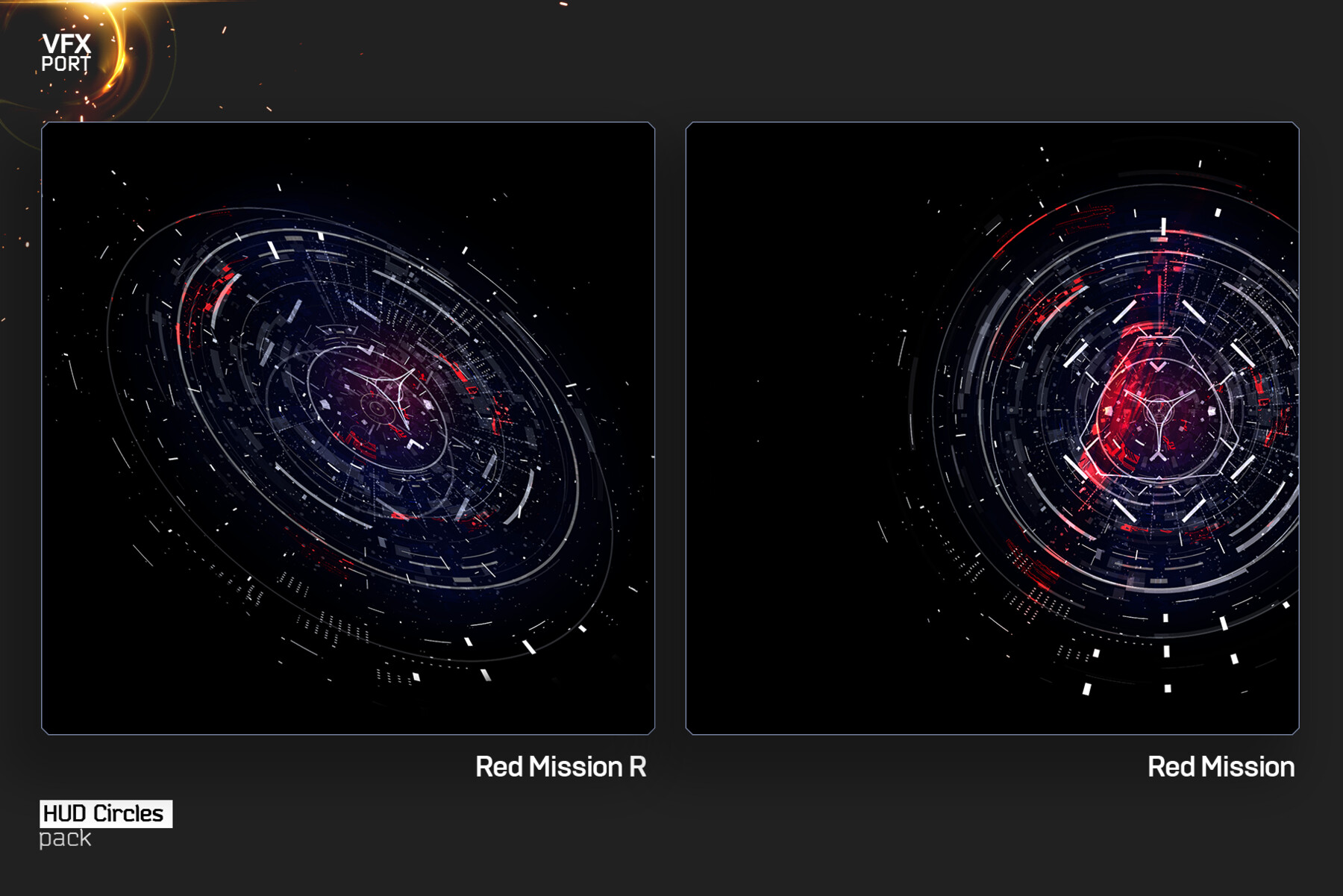 ArtStation - 20 HUD Circle Pack | Game Assets
