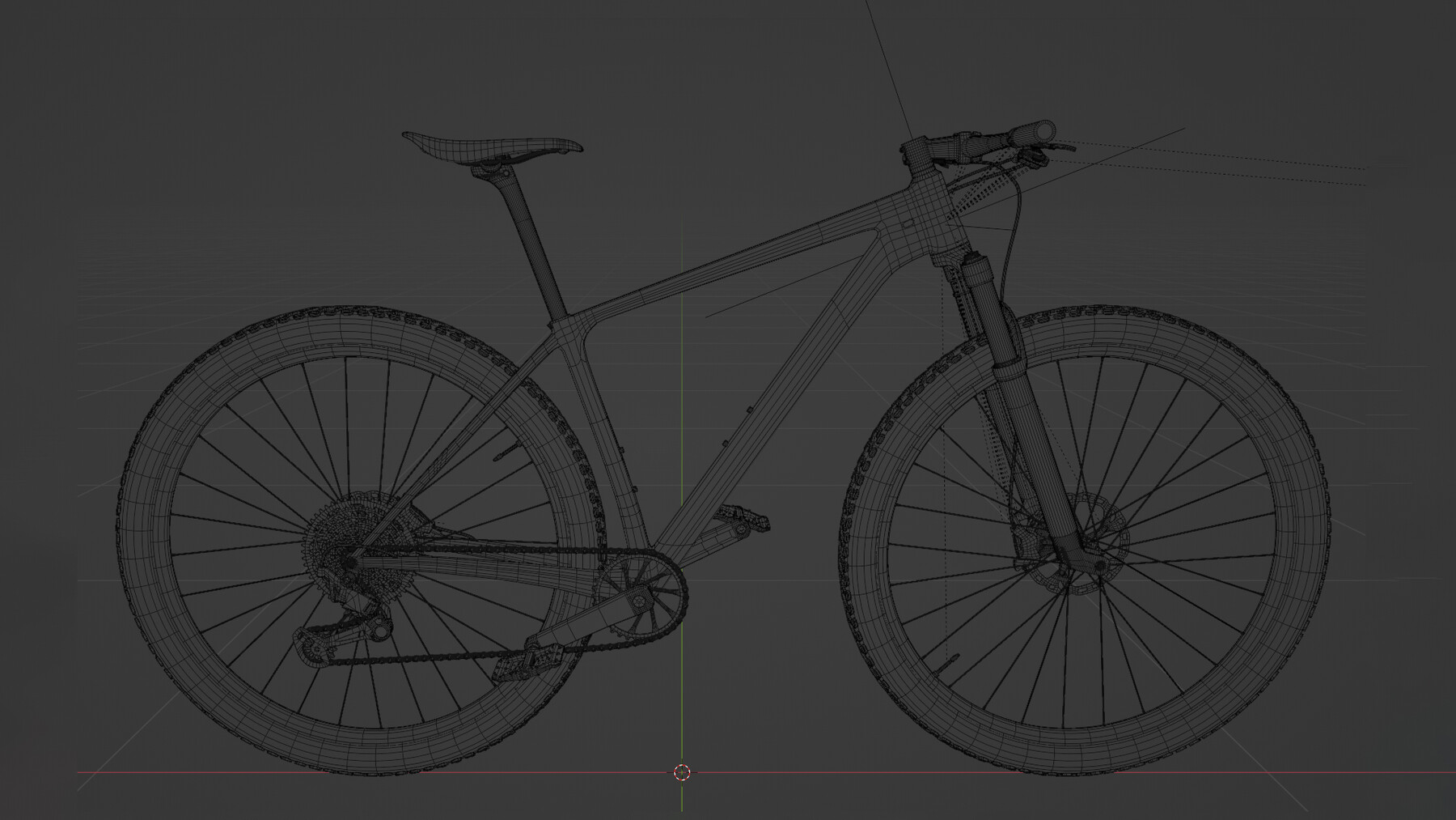 ArtStation - MID-HIGH Detailed MTB (2in1) | Game Assets