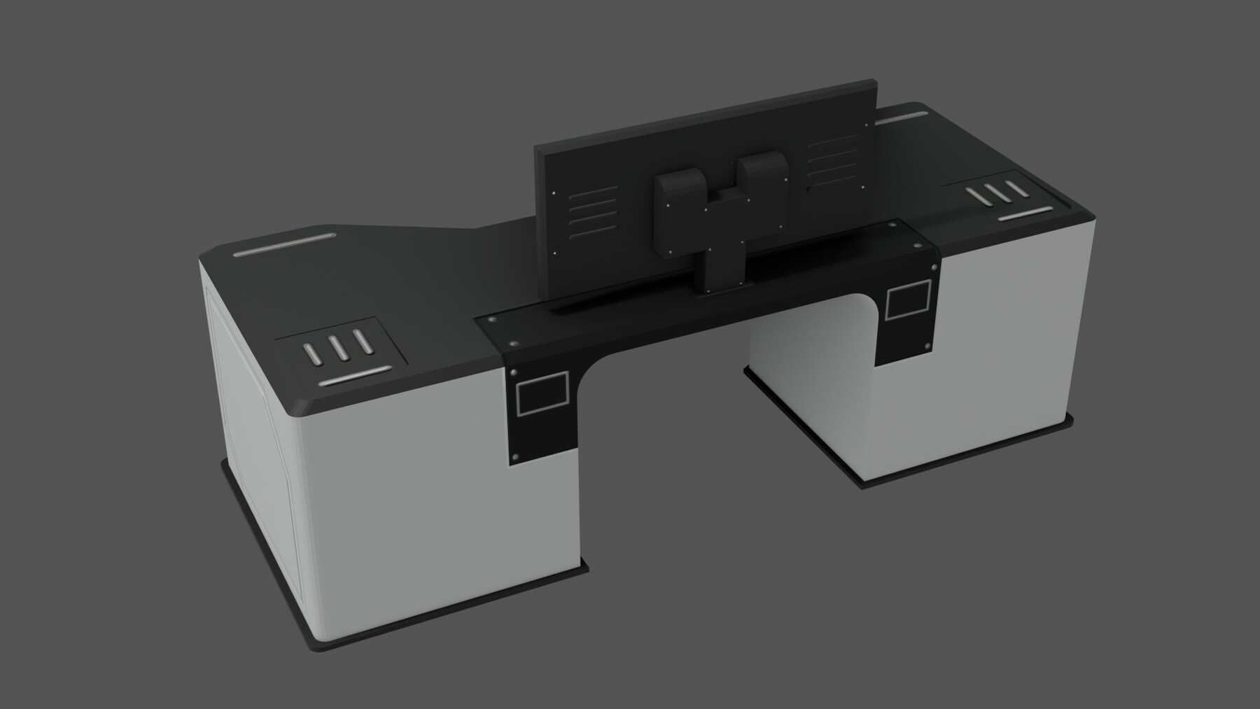 ArtStation - Sci-Fi Lab Table - Low poly - PBR - Game ready | Game Assets