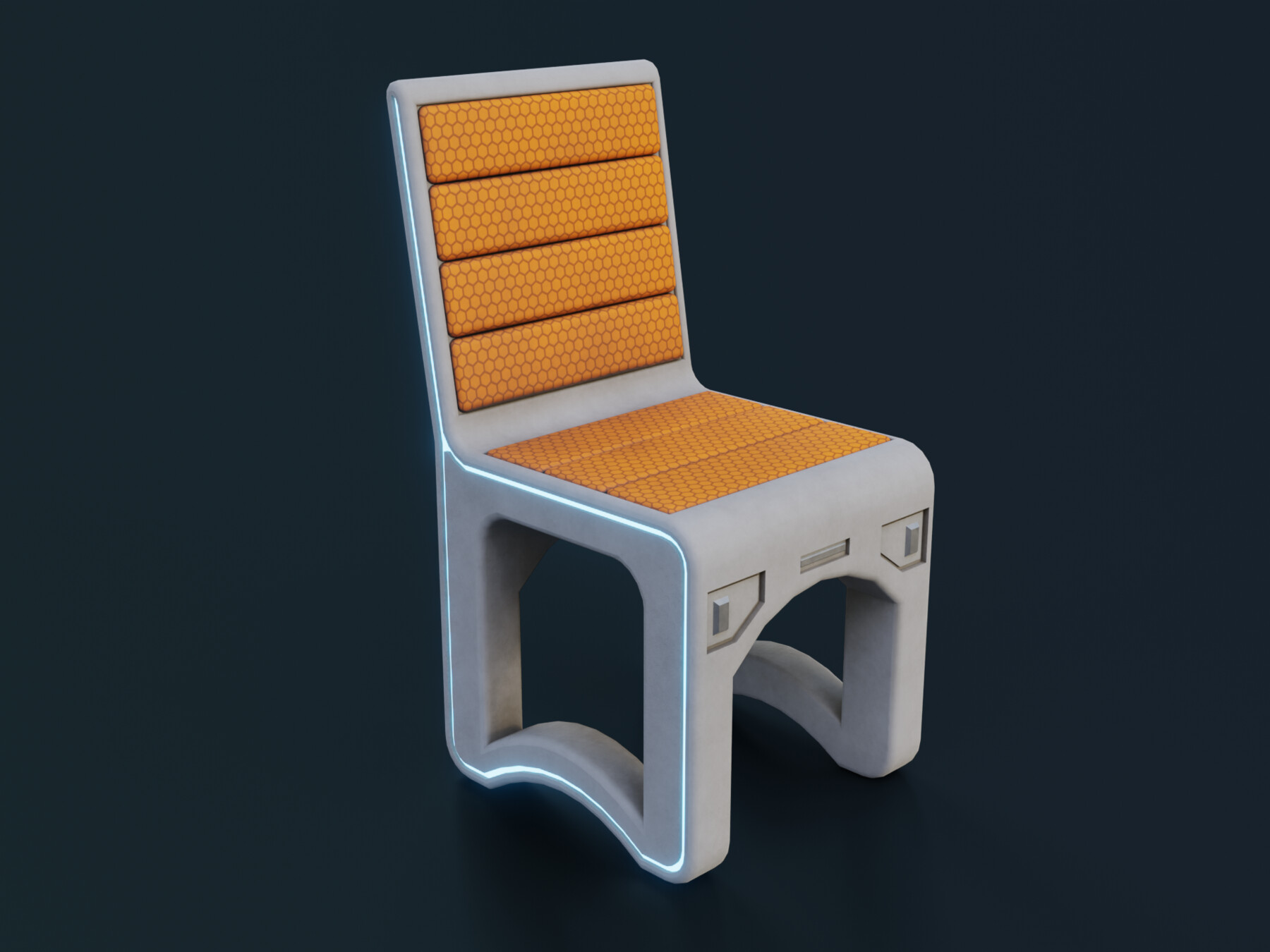 ArtStation - Sci Fi Chair | Game Assets