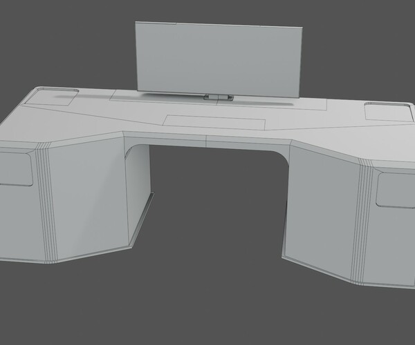 ArtStation - Sci-Fi Lab Table - Low poly - PBR - Game ready | Game Assets