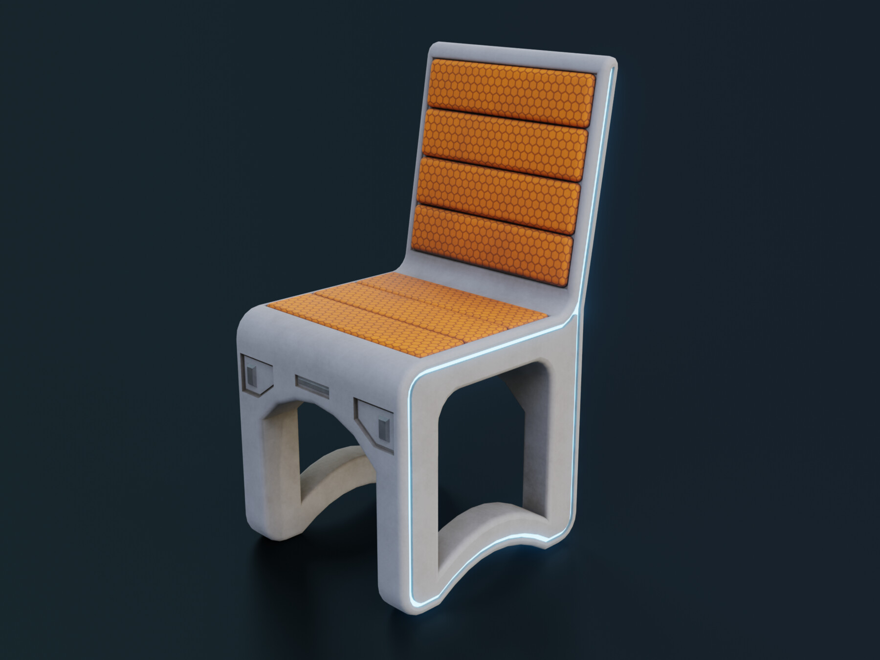 ArtStation - Sci Fi Chair | Game Assets
