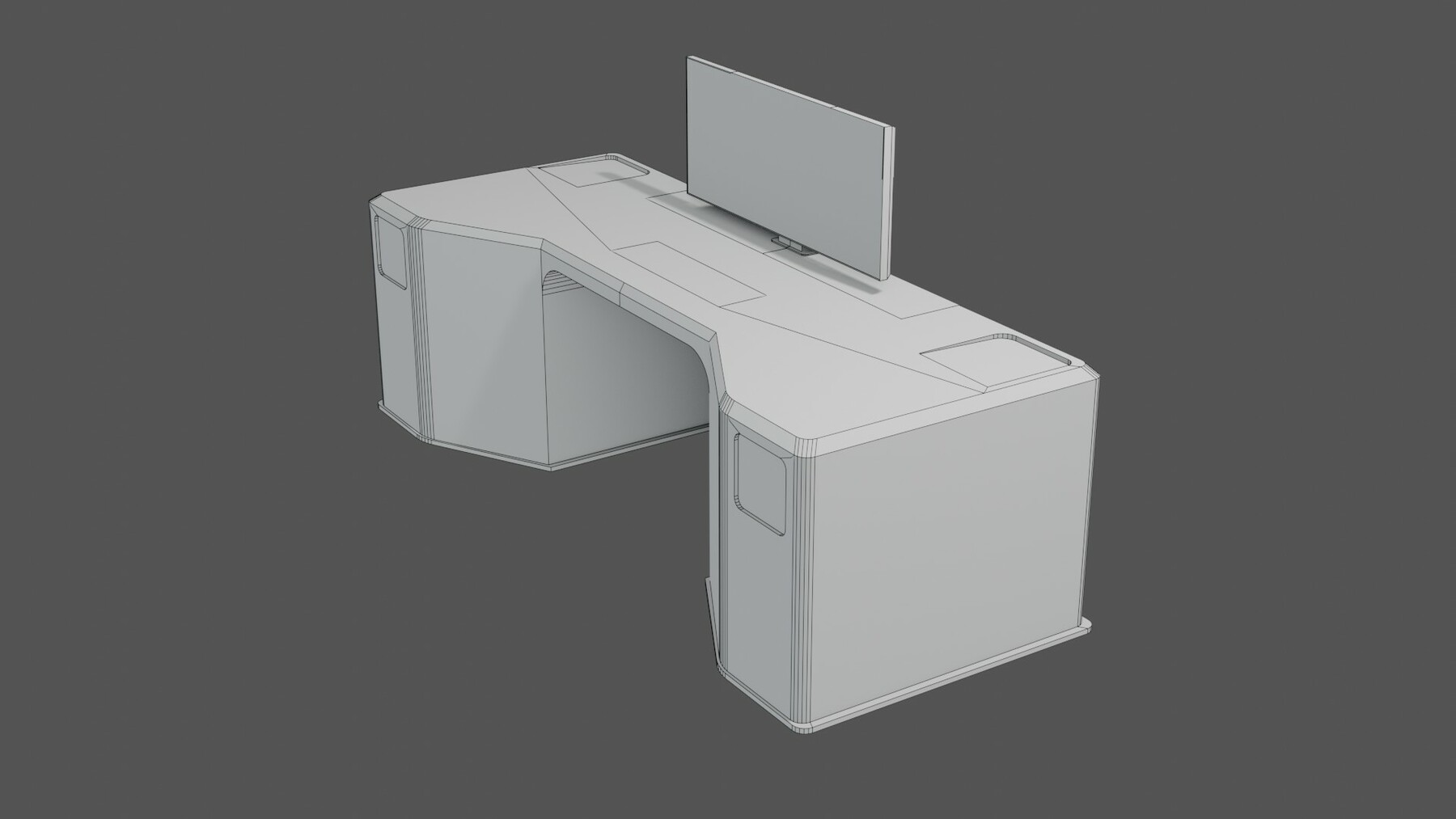 ArtStation - Sci-Fi Lab Table - Low poly - PBR - Game ready | Game Assets