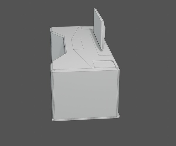 ArtStation - Sci-Fi Lab Table - Low poly - PBR - Game ready | Game Assets