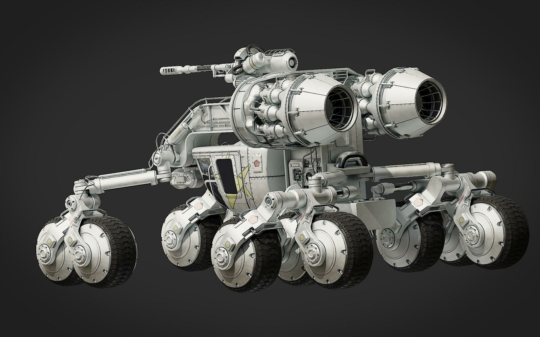 ArtStation - Scifi Rover | Resources