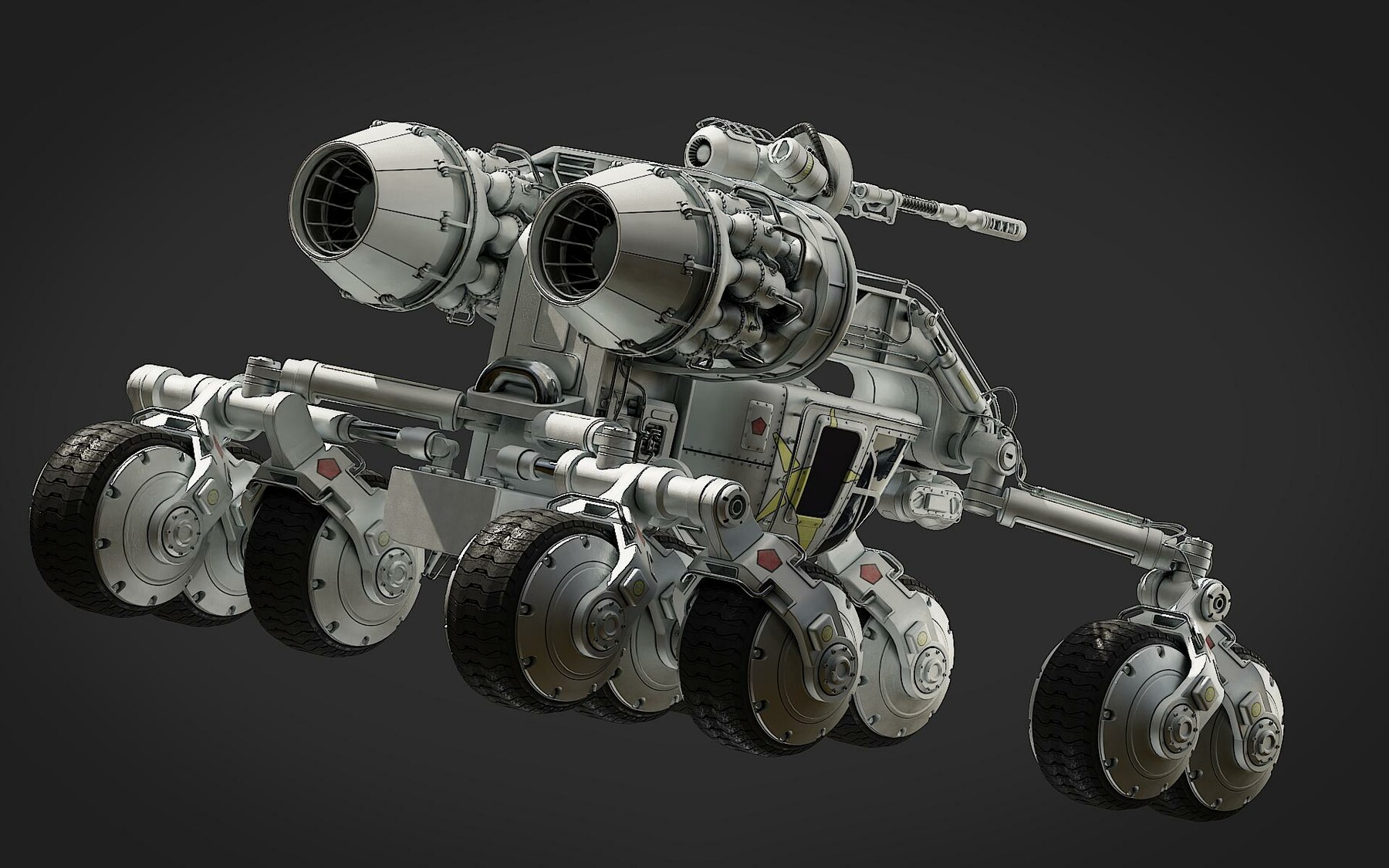 ArtStation - Scifi Rover | Resources