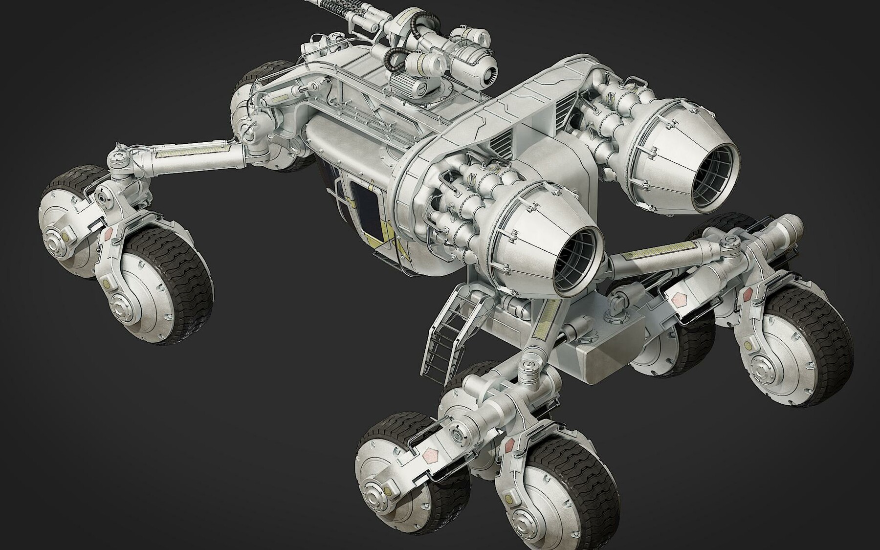 ArtStation - Scifi Rover | Resources