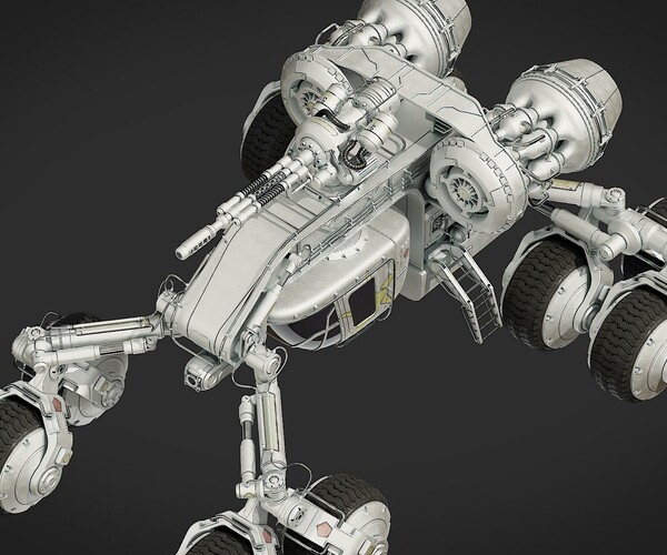 ArtStation - Scifi Rover | Resources