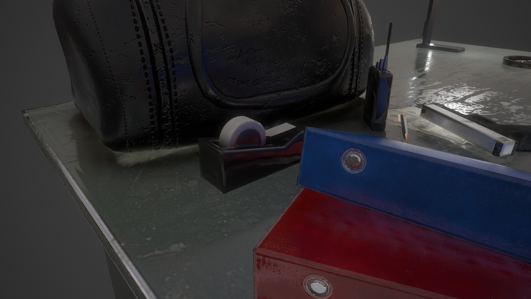 ArtStation - Police Desk Pack | Game Assets