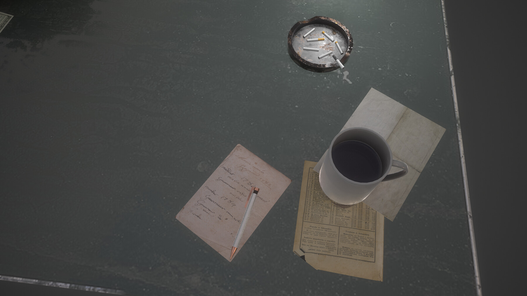 ArtStation - Police Desk Pack | Game Assets