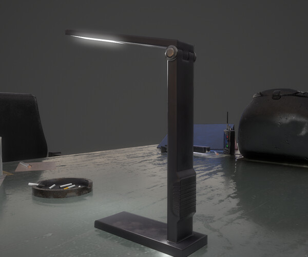 ArtStation - Police Desk Pack | Game Assets