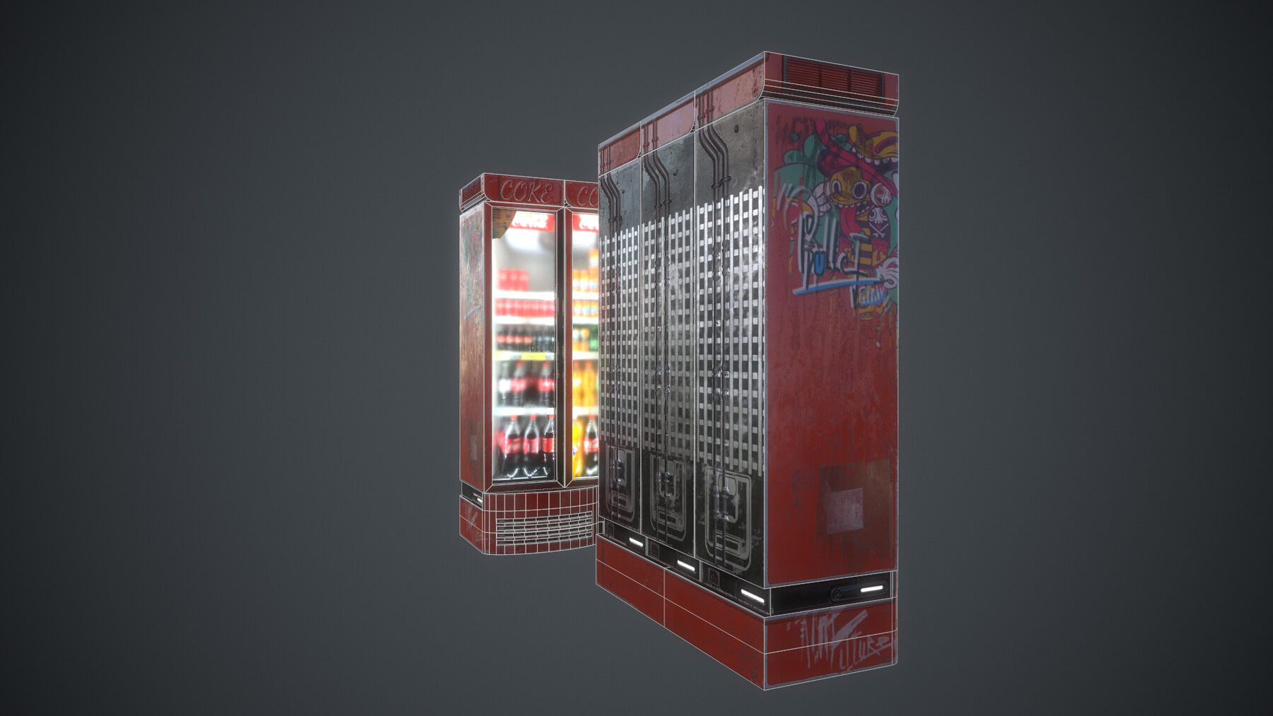 ArtStation - Cola Vending Machine | Game Assets
