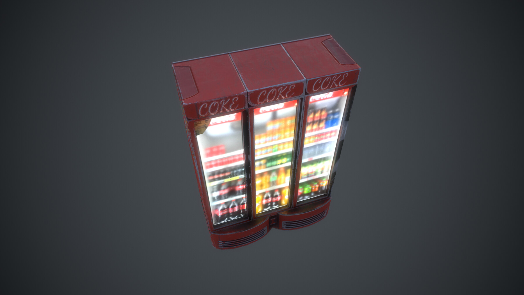 ArtStation - Cola Vending Machine | Game Assets
