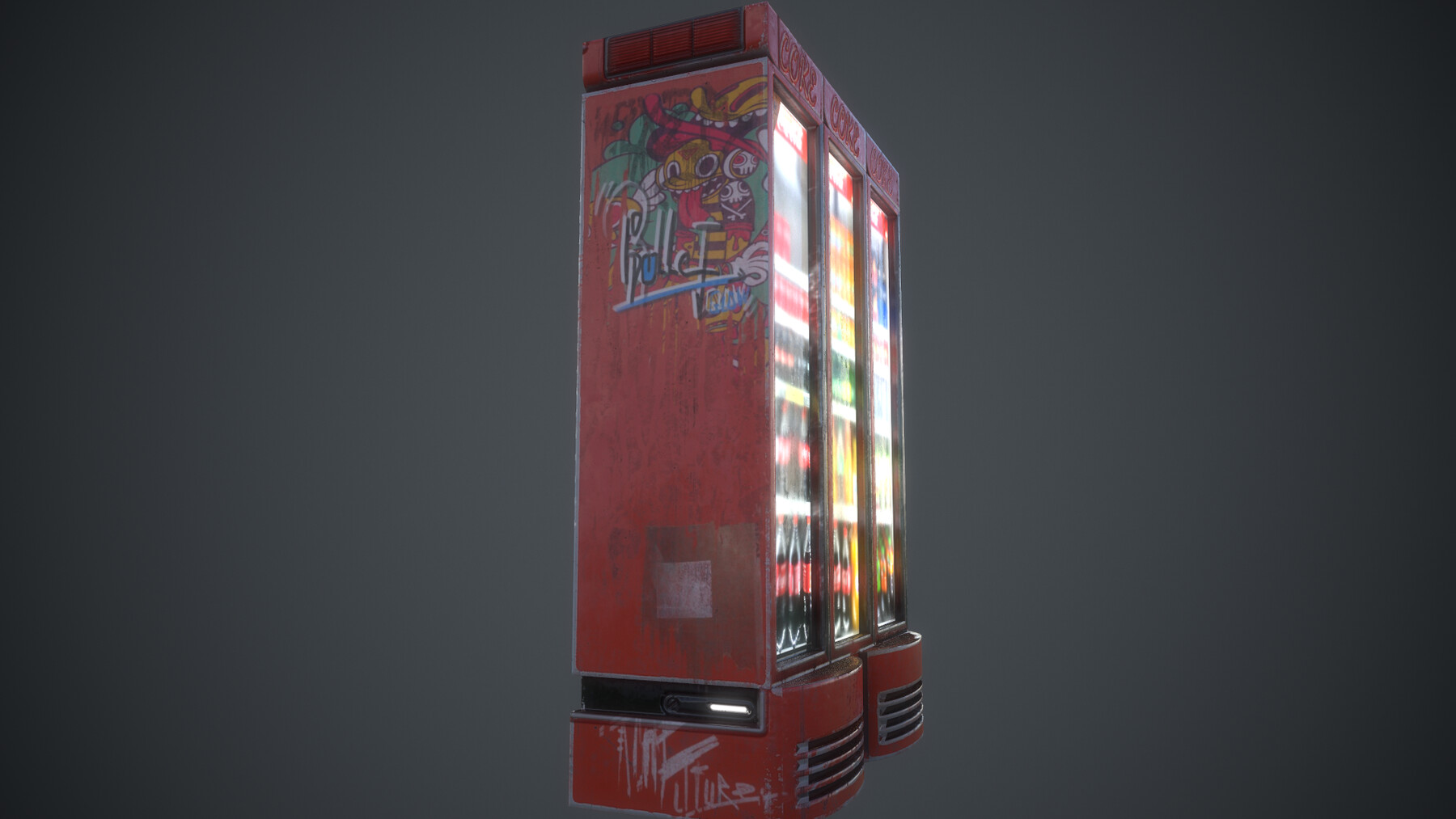 ArtStation - Cola Vending Machine | Game Assets