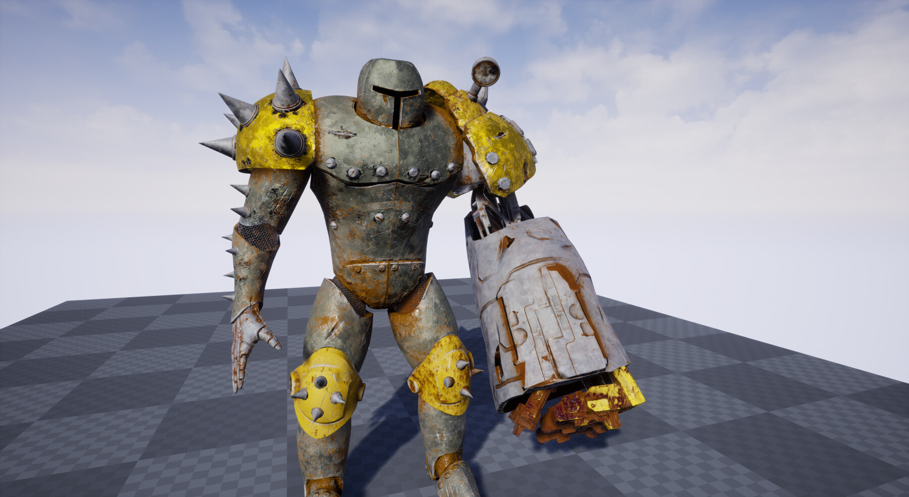 ArtStation - Robot For UE4 | Game Assets