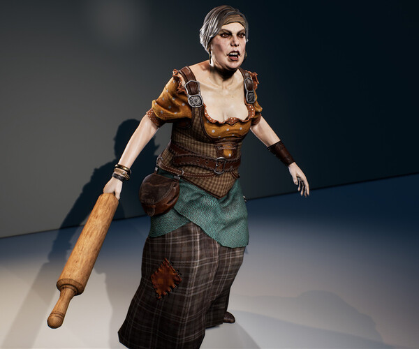 ArtStation - Female NPC pack | Game Assets