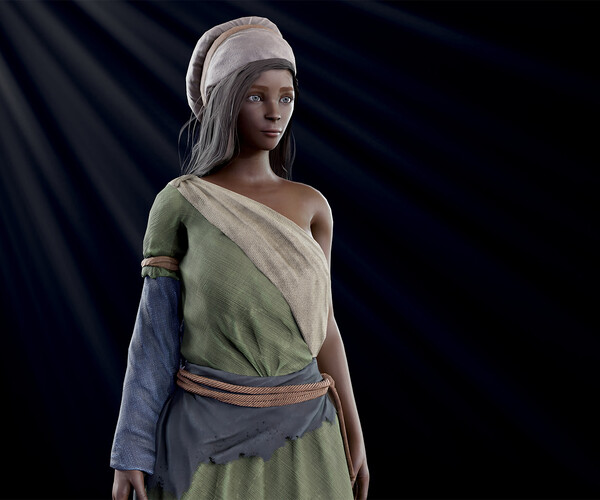 ArtStation - Female NPC pack | Game Assets